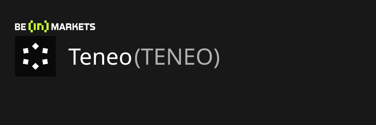 Teneo (TENEO) Informações sobre preço, MarketCap, gráficos e ...